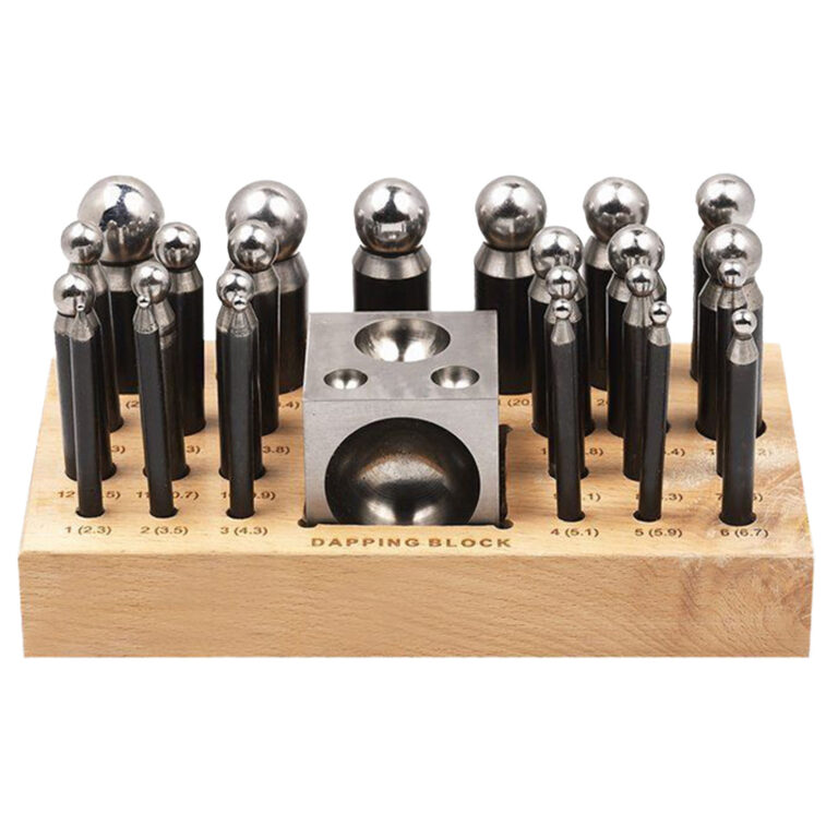 Dapping Block & Punch Set 24 Piece – Jewel Tec